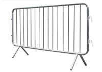 China Galvanized Temporary Fencing Crowd Control Barrier 1.1x2.1m Portable Festival Fence for sale
