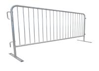 China Galvanized Temporary Fencing Crowd Control Barrier 1.1x2.1m Portable Festival Fence for sale
