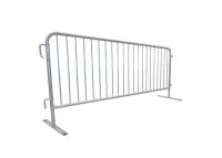 China Galvanized Temporary Fencing Crowd Control Barrier 1.1x2.1m Portable Festival Fence for sale