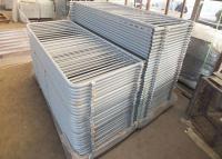 China Galvanized Temporary Fencing Crowd Control Barrier 1.1x2.1m Portable Festival Fence for sale
