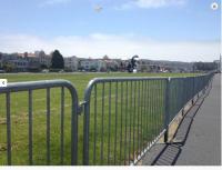 China HDG Temporary Fence Crowd Control Barrier Portable Fencing 2.0m x 1.2m for sale