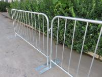 China HDG Temporary Fence Crowd Control Barrier Portable Fencing 2.0m x 1.2m for sale