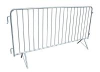 China Customized hot dipped galvanized crowd control barrier  portable barricades for sale