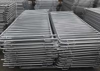 China Customized hot dipped galvanized crowd control barrier  portable barricades for sale