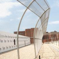 China Hot Dipped Galvanized Wire Mesh Fence 50x50mm Mesh 2mm-6mm Wire Diameter Security Fencing for sale