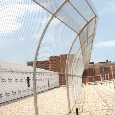 China Hot Dipped Galvanized Wire Mesh Fence 50x50mm Mesh 2mm-6mm Wire Diameter Security Fencing for sale
