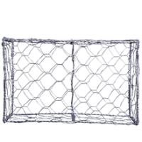 China 4x1x1m Gabion Box 2.7mm Wire Diameter Double Twist Retaining Wall Erosion Control for sale