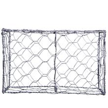China 4x1x1m Gabion Box 2.7mm Wire Diameter Double Twist Retaining Wall Erosion Control for sale