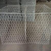 China Stainless Steel Gabion Box Double Twist Weaving 2.7mm Wire 380-400Mpa for sale
