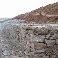 China Hot Dipped Galvanized Gabion Basket 380-400Mpa Tensile Strength 2.7mm Wire for Erosion Control for sale