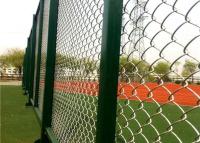 China Durable Galvanized PVC Coated Chain link mesh Wire Netting Fencing Security fencing for sale