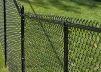 China Durable Galvanized PVC Coated Chain link mesh Wire Netting Fencing Security fencing for sale