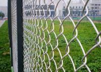 China Durable Galvanized PVC Coated Chain link mesh Wire Netting Fencing Security fencing for sale