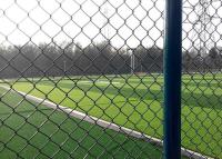 China Durable Galvanized PVC Coated Chain link mesh Wire Netting Fencing Security fencing for sale