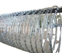 China Concertina Wire Fencing BTO-22 Stainless Steel Security Razor Wire 450mm-1000mm for sale