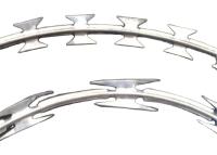 China Customizable Concertina Razor Wire BTO-22 Hot dipped galvanized for sale