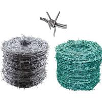 China Hot dipped galvanized Barbed Wire Fence Packed for boundary fencing for sale