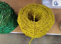 China Barbed wire farm fencing  Security Fence hot dipped galvanized for sale