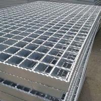 China Stainless Steel Bar Grating 8x8mm Cross Bar for Marine Floor Step Walkway for sale