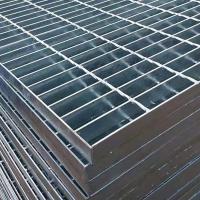 China Stainless Steel Bar Grating 8x8mm Cross Bar for Marine Floor Step Walkway for sale