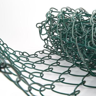 China 60x60mm Post Chain Link Mesh Fence 2m-3m Width 50x50mm Mesh for sale