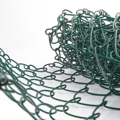 China Chain Link Mesh Fence 1.2mm-3.0mm Post Thickness 1.2m-3.0m Height Galvanized PVC Coated for sale