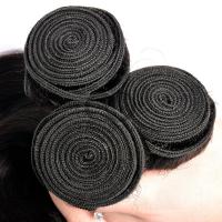 China Natural Black Body Wave Remy Human Hair Bundles 10-28 Inch 3 Bundles Per Set for sale