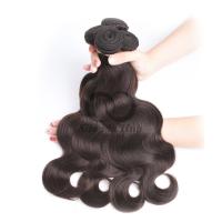 China #2 Dark Brown Body Wave Remy Human Hair Bundles 10-28 Inch Brazilian Sew In Weave for sale