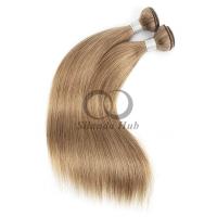 China Ash Brown Straight Remy Human Hair Bundles 10-28 Inch Brazilian Sew In Weave 3 Bundles Per Set for sale