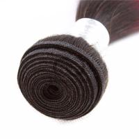 China Straight Remy Human Hair Bundles #T1B/99J Brazilian Weave 10-28 Inch 3 Bundles Per Set for sale