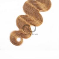 China T1B/27 Body Wave Remy Human Hair Bundles 10-28 Inch Brazilian Sew In Weave 3 Bundles for sale