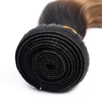 China T1B/27 Body Wave Remy Human Hair Bundles 10-28 Inch Brazilian Sew In Weave 3 Bundles for sale
