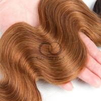 China T1B/30 Body Wave Remy Human Hair Bundles 10-28 Inch Brazilian Sew In Weave 3 Bundles for sale