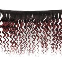 China Remy Human Hair Deep Wave Bundles 10-28 Inch Brazilian Sew In Weave 3 Bundles Set for sale