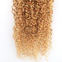 China Remy Human Hair Kinky Curly Bundles 3 Bundles 10-28 Inch Brazilian Sew In Weave for sale