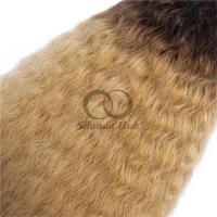 China Kinky Straight Remy Human Hair Bundles 10-28 Inch Brazilian Weave Sew In 3 Bundles Set for sale