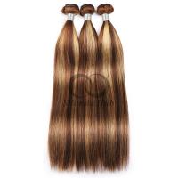 China Straight Remy Human Hair Bundles 3 Bundles Per Set 10 to 28 Inch Brazilian Sew In Weave for sale