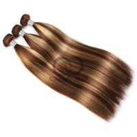 China Straight Remy Human Hair Bundles 3 Bundles Per Set 10 to 28 Inch Brazilian Sew In Weave for sale