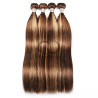China Straight Remy Human Hair Bundles 3 Bundles Per Set 10 to 28 Inch Brazilian Sew In Weave for sale