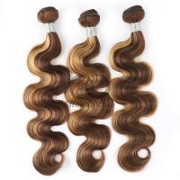China P4/27 Body Wave Remy Human Hair Bundles Sew In Weave Brazilian Bundle Deals 10-28 Inch for sale