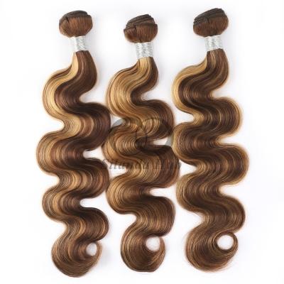 China P4/27 Body Wave Remy Human Hair Bundles Sew In Weave Brazilian Bundle Deals 10-28 Inch for sale