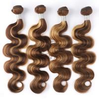 China P4/27 Body Wave Remy Human Hair Bundles Sew In Weave Brazilian Bundle Deals 10-28 Inch for sale