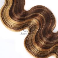 China P4/27 Body Wave Remy Human Hair Bundles Sew In Weave Brazilian Bundle Deals 10-28 Inch for sale