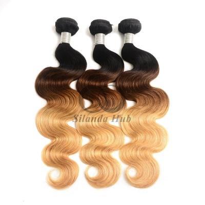China Body Wave Remy Human Hair Bundles 14-28 Inch Brazilian Sew In Weave 3 Bundles Per Set for sale