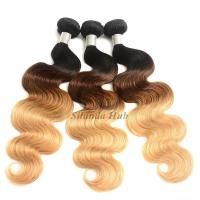 China Body Wave Remy Human Hair Bundles 14-28 Inch Brazilian Sew In Weave 3 Bundles Per Set for sale