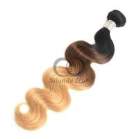 China Body Wave Remy Human Hair Bundles 14-28 Inch Brazilian Sew In Weave 3 Bundles Per Set for sale