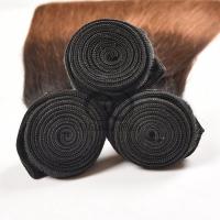 China Straight Remy Human Hair Bundles 14-28 Inch Brazilian Weave 3 Bundles Per Set for sale