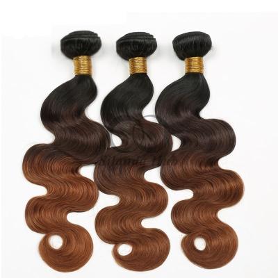 China Body Wave Remy Human Hair Bundles Sew In Weave Brazilian 14-28 Inch 3 Bundles for sale