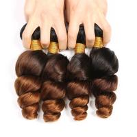 China T1B 4 30 Loose Wave Remy Human Hair Bundles 14 to 28 Inch Brazilian Sew In Weave for sale