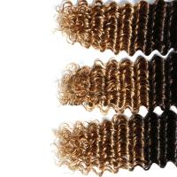 China Deep Wave Remy Human Hair Bundles Sew In Weave Brazilian Bundle Deals 14-28 Inch for sale